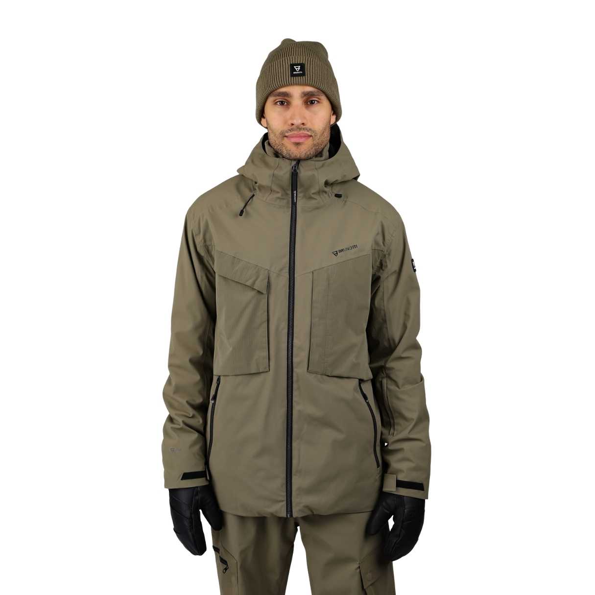 Brunotti Bodish Men Snow Jacket | 6555 Dusky Green | M | 8720717203885