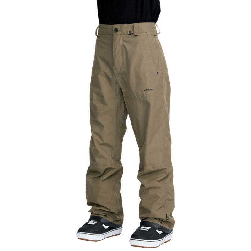 Volcom Mens Dua Gore-Tex Pant | Military | XL | 198433066981