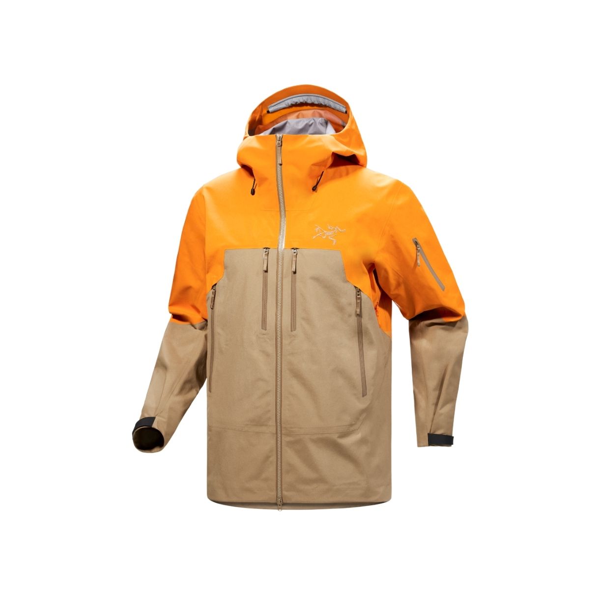 Arcteryx Mens Rush Jacket | Blaze / Canvas | M | 623555701828