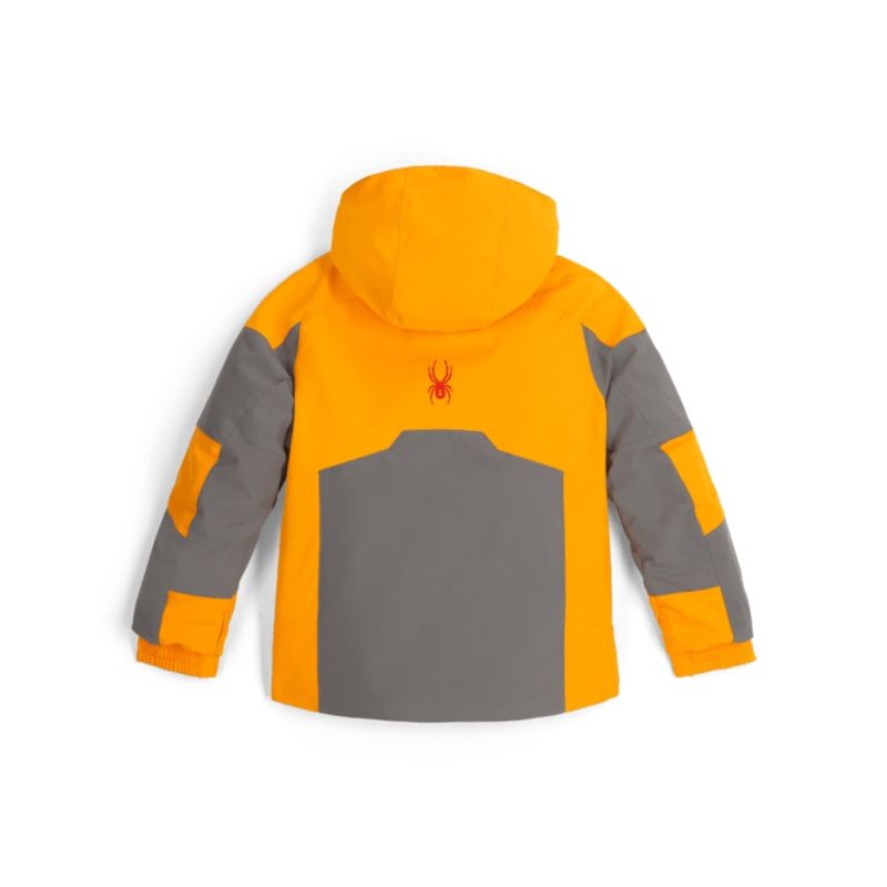 Spyder Little Boys Leader Jacket | Orange Pop | 92 | 192636703629