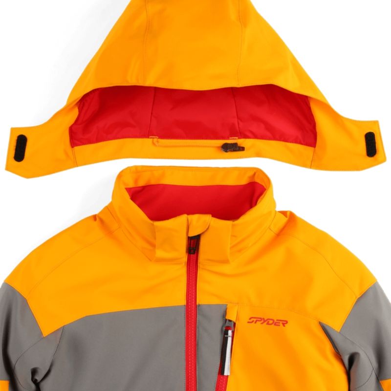Spyder Little Boys Leader Jacket | Orange Pop | 92 | 192636703629